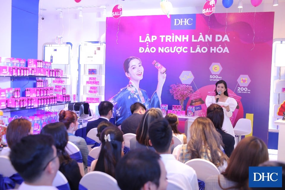 Sự kiện ra mắt collagen nước DHC Collagen Beauty 7000 Plus