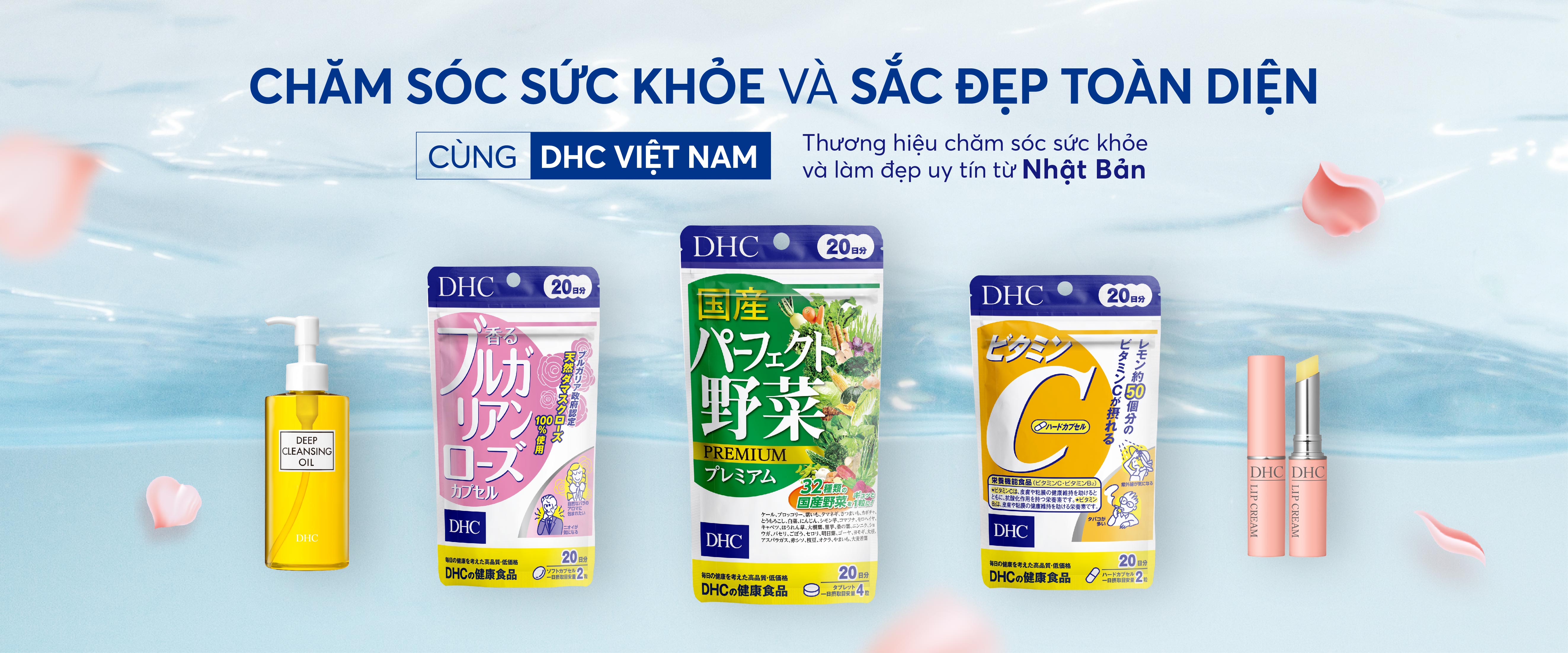 DHC Việt Nam - Đại lý DHC Nhật Bản chính hãng tại Việt Nam