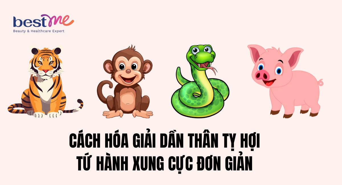 Cách hóa giải Dần Thân Tỵ Hợi tứ hành xung cực đơn giản