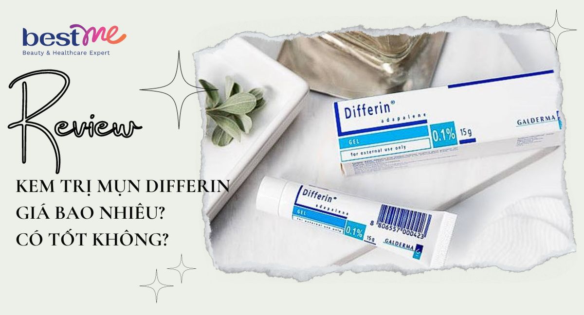 Review kem trị mụn Differin giá bao nhiêu? Có tốt không?