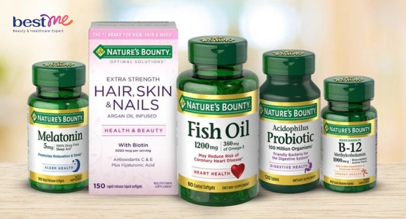 [Tổng hợp] Các loại viên uống Nature's Bounty Vitamins