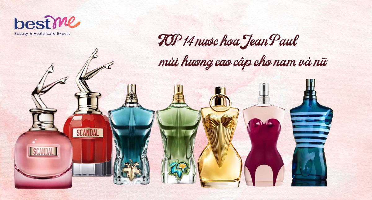 TOP 14 nước hoa Jean Paul mùi hương cao cấp cho nam và nữ