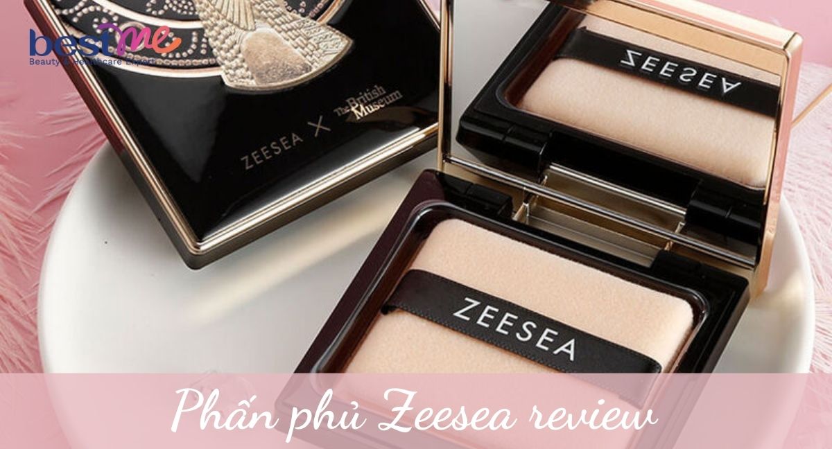 Phấn phủ Zeesea review chi tiết có tốt không? Bảng màu nào đẹp?