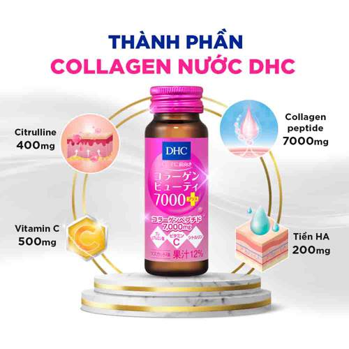 Collagen nước DHC Beauty 7000 Plus chính hãng Nhật (Mới nhất 2023)
