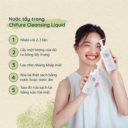Nước tẩy trang Chifure Cleansing Liquid