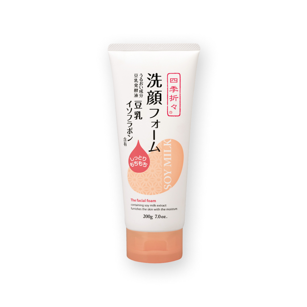 Sữa Rửa Mặt Làm Dịu Da SHIKIORIORI Soy Milk Facial Foam (200g)